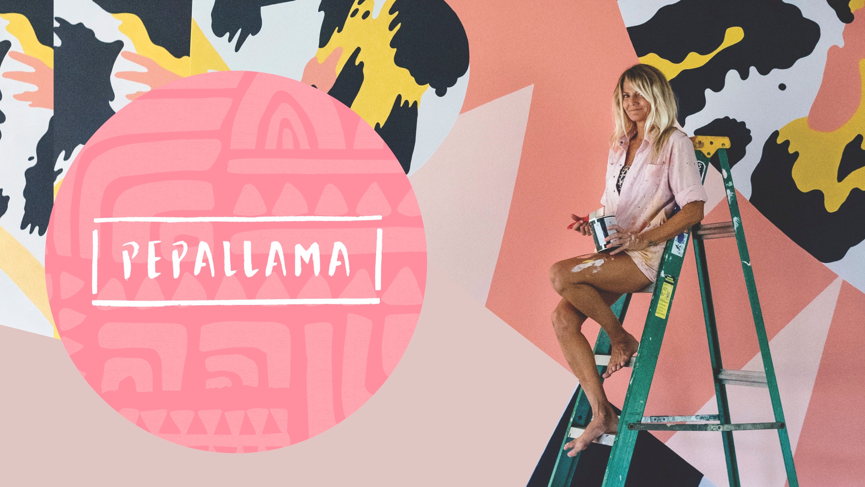 Custom Murals by Pepa Ivanoff (pepallama) International Mural Artist